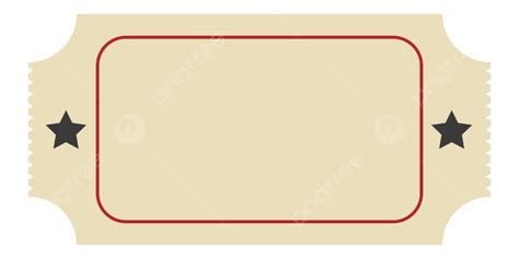 Template Tear Off Ticket Pass Golden Paper Off Png And Vector With