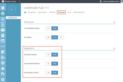 Code Inside Blog Windows Azure Websites Logging ErrorHandling
