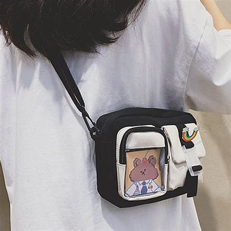 드레시백 샐리 스퀘어 사각 빈티지 캐주얼 미니 메신저백 남녀공용 숄더 크로스백 남자 천가방 시밀러룩 대학생 데일리 간편 가벼운 투명 포켓 커플 가방