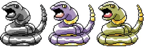 23 Ekans Sugimori Pixels By Henbarper On Deviantart