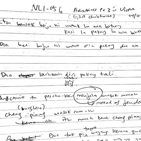 1 Field Notebook Page With Session Information Download Scientific Diagram