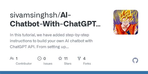 Github Sivamsinghshai Chatbot With Chatgpt Api In This Tutorial We