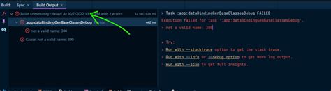 android task app databindinggenbaseclassesdebug failed why am i