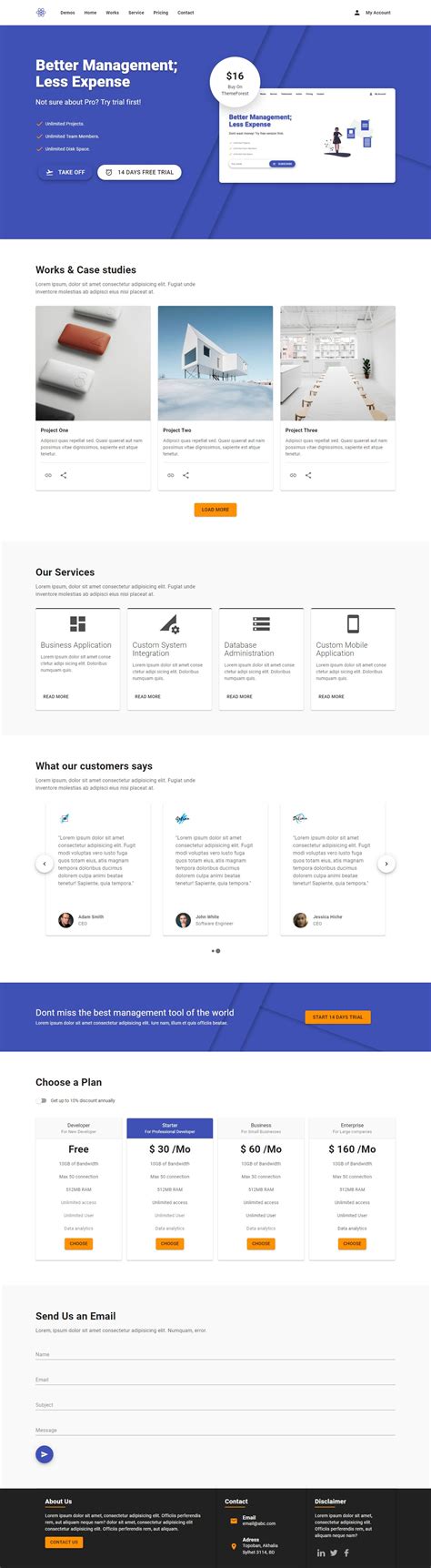 react saas template