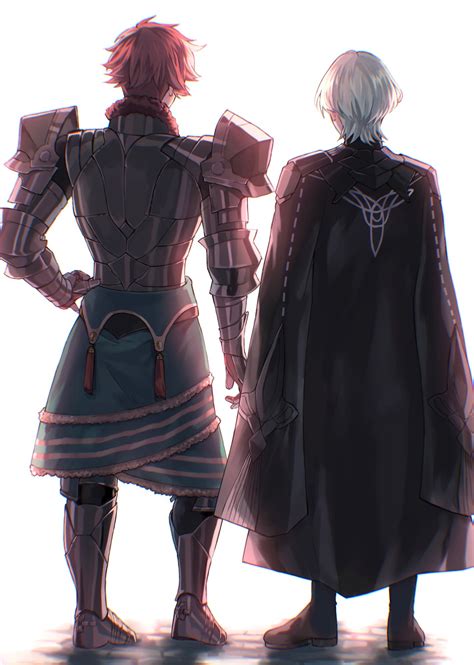 Sylvain Jose Gautier And Male Byleth Fire Emblem And 1 More Drawn By