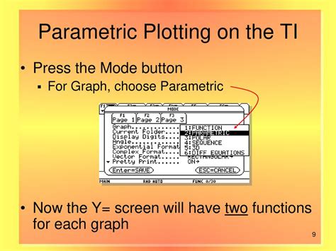 parametric equations lesson ppt download