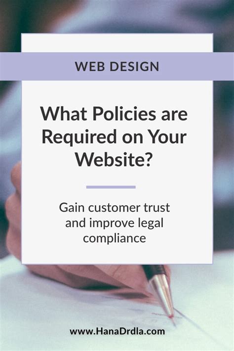required policies for your shopify store — shopify developer hana drdla