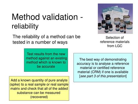 Ppt An Introduction To Quality Assurance In Analytical Science