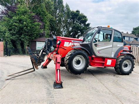 Manitou Mt1440 4wd Telehandler Year 2013 14 Meter Reach Video