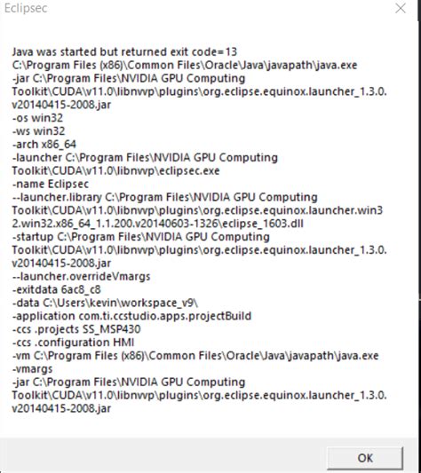 Ccsmsp430f5529 Error Trying To Build Ccs Projects Using The Eclipse