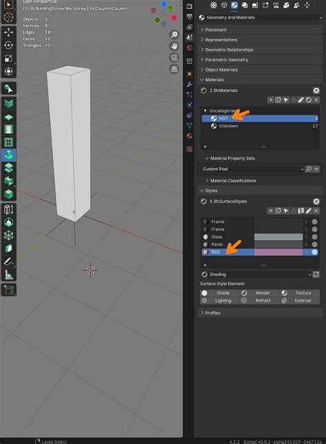 How To Temporarily Override A Material — Osarch
