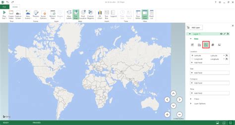 How To Make A Map In Excel With Latitude And Longitude Co Ordinates