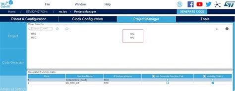 Stmcubemx Version 5 How To Select Ll Instead Of H
