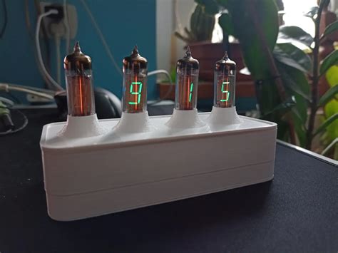 retro iv 6 vfd clock by revoxsvko download free stl model