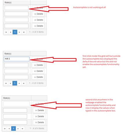 Grid With Autocomplete Is Not Displaying Any Value In Kendo Ui For