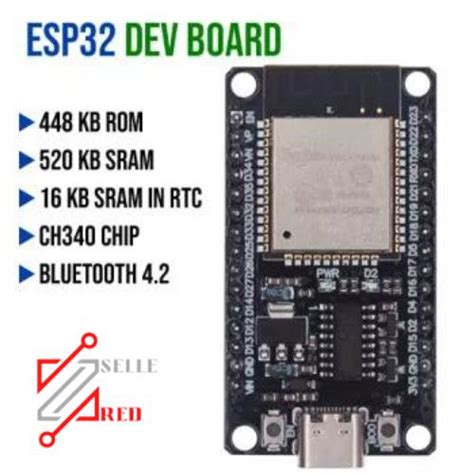 Jual Esp32 Esp 32 Doit Devkit V1 30 Pin Wifibluetooth Ble Dual Core