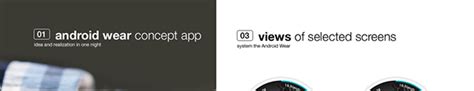 Application Concept For Android Wear On Behance