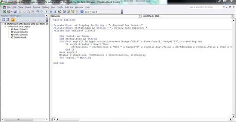 Vba Need Excel 2010 Popup To Appear When File Is Opened Super User