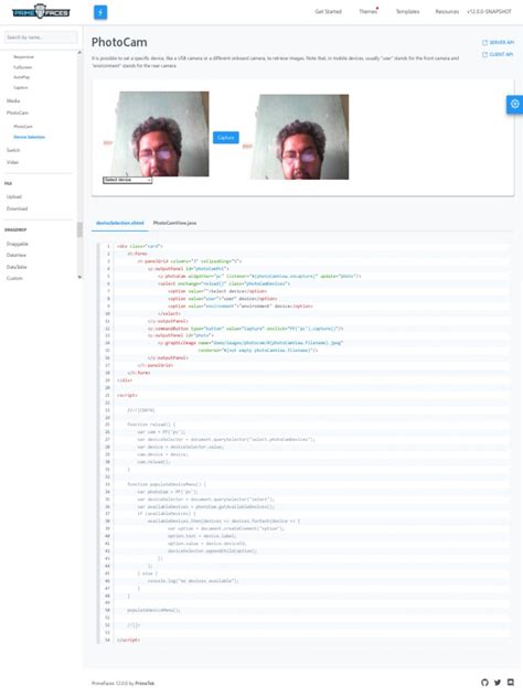 Primefaces Showcase Phtcam1 Pdf Software Development Computer Science