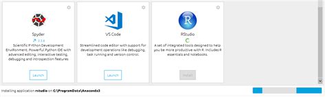 RStudio Installation Hangs Issue ContinuumIO Anaconda Issues GitHub