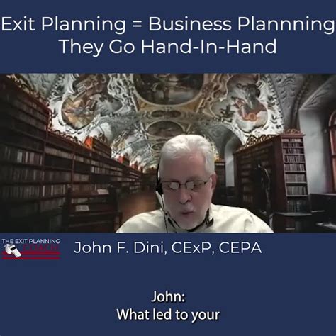 The Exitmap Posted On Linkedin