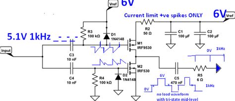 Capacitor Push Pull Output Stage And Driving Circuit Function Electrical Engineering Stack