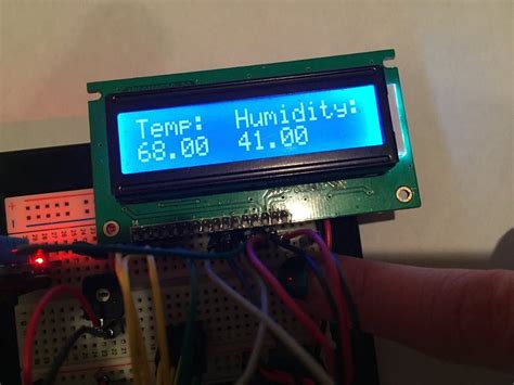 Portable Arduino Temp Humidity Sensor With Lcd Artofit