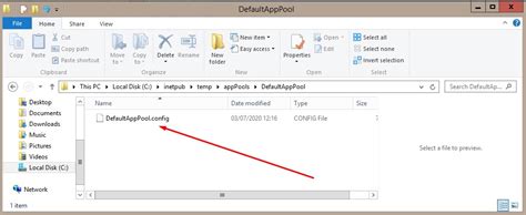 Iis Tempory Config File Overwrite Nfig Stack Overflow