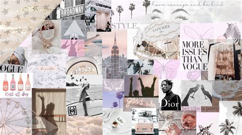 Mac Laptop Wallpaper Backgrounds Aesthetic Collage Chromebook
