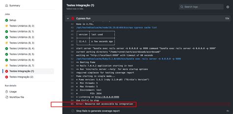 error resource not accessible by integration when running with