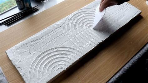 55 Diy Texture Wall Art With Modeling Paste How To Create Your Own Wall Art