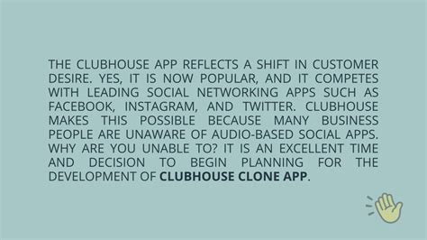 Ppt Must Have Features Of Clubhouse Clone App Powerpoint Presentation