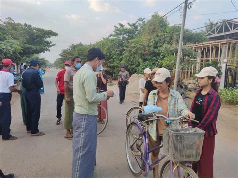မိုးညိုမြို့နယ်တွင် ကိုဗစ် ၁၉ ရောဂါ ကာကွယ်နိုင်ရေးအသိပညာပေးခြင်းနှင့် Mask Campaign ပြုလုပ