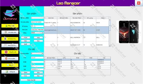Đồ án Java Swing Phần Mềm Quản Lý Cửa Hàng Linh Kiện Đồ án It