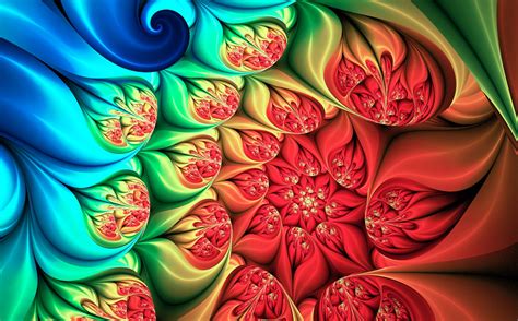 Abstract Fractal Patterns And Shapes Jigsaw Puzzle In Puzzle Of The Day Puzzles On
