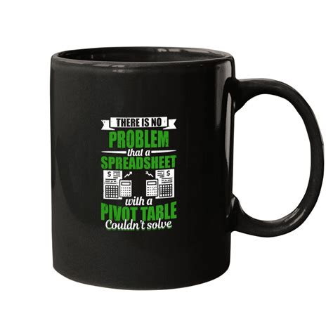 Spreadsheet With A Pivot Table Problem Solving Spreadsheet Mugs Sold By