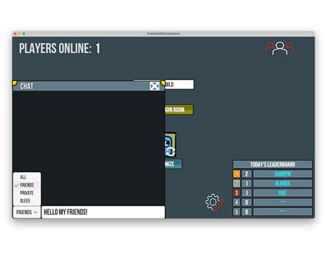 add social features to your unity game with pubnub pubnub