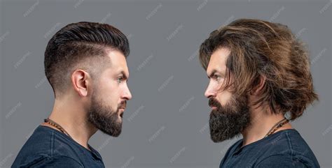 Straight Razor Shave Before And After