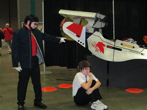 Get In The Robot Cosplay Edition Get In The Fucking Robot Shinji Know Your Meme