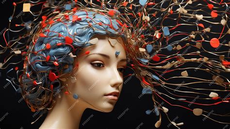 premium ai image concept of unsupervised learning and its