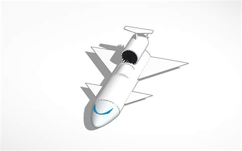 3d Design Supersonic Carrier Tinkercad