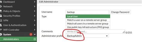 Technical Tip Restrict Admin Users To Take Config Fortinet Community