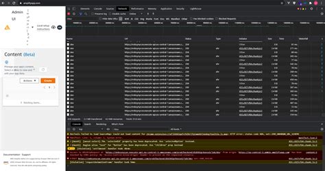 Amplify Admin UI App Content Stuck On Fetching Items Issue Aws Amplify Amplify Studio