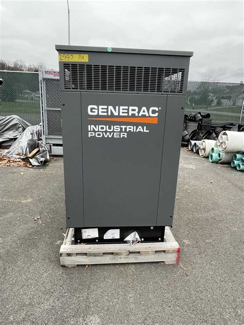 New Generac Natural Gas Powered Generator Online Government Auctions Of