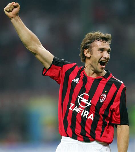 Andriy Shevchenko Ac Milan Maillot Rétro Ligue Des Champions Milan
