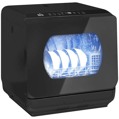 Worktop Dishwasher W 4 Place Settings 6 Programs Black Quidsin