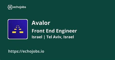 Hiring Front End Engineer Israel Tel Aviv Israel Python Nodejs React Java Rjavajob
