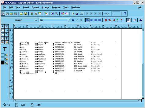 Oracle Reports Tutorial