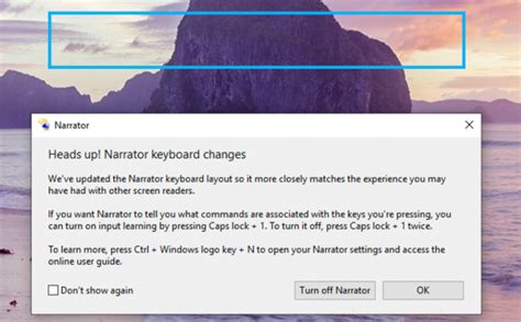 How Do I Disable Or Turn Off Windows Narrator