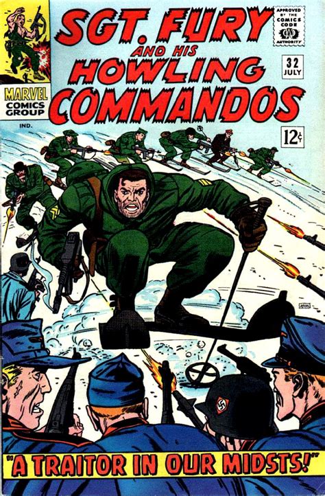 Read Online Sgt Fury Comic Issue 32